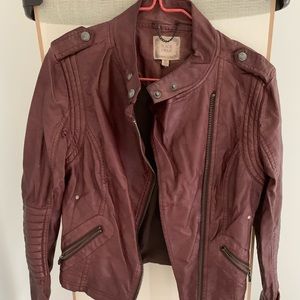 Black Swan | Jackets & Coats | Leather Jacket | Poshmark